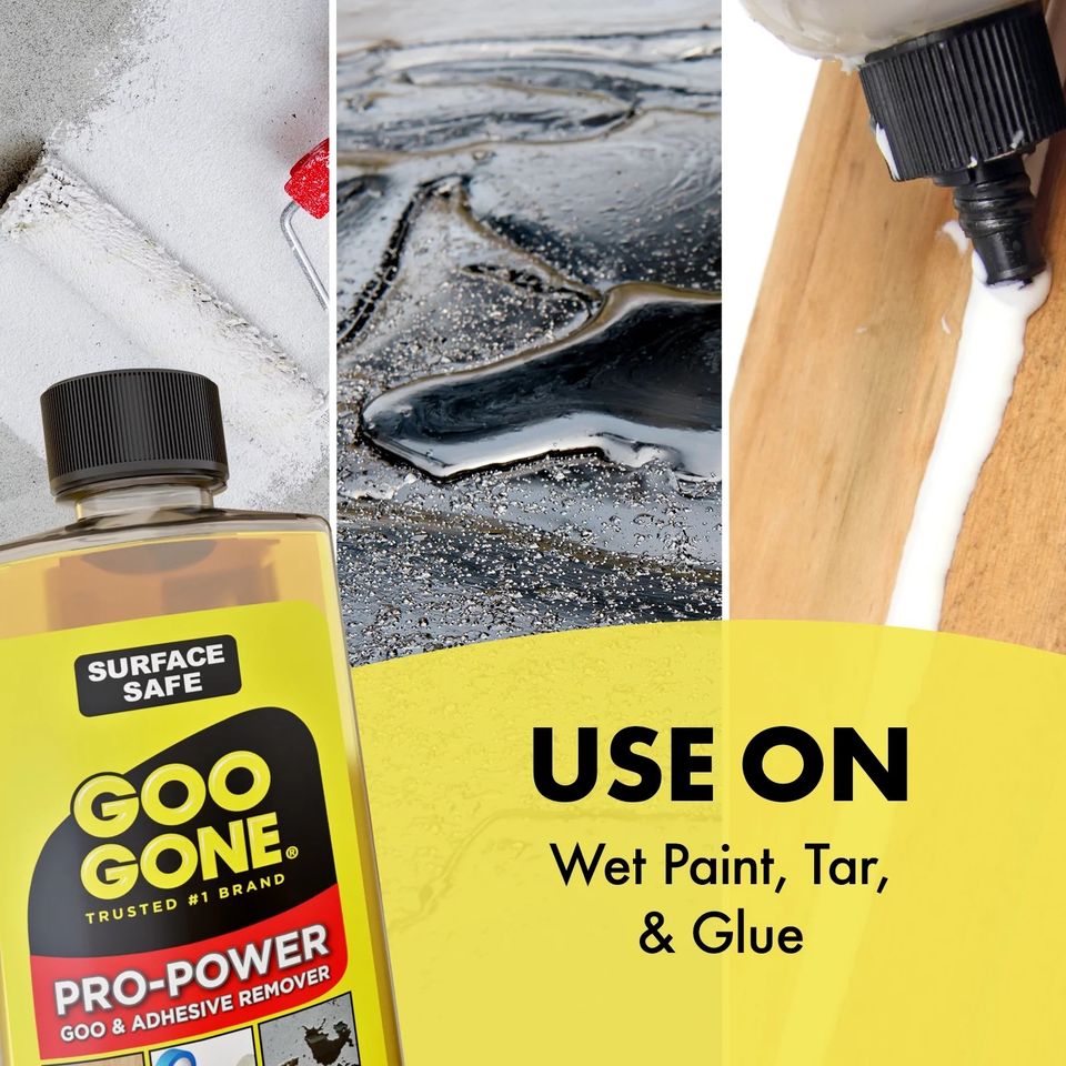 Goo Gone Pro-Power Adhesive, Grease & Tar Remover Spray, Orange Citrus ...