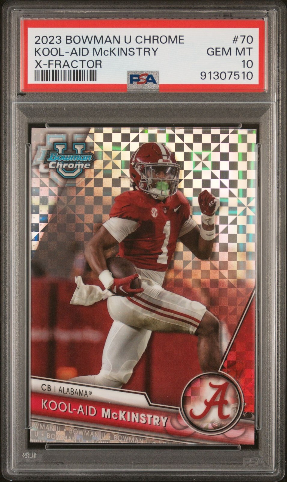 2023 Bowman University Chrome - Kool-Aid McKinstry #70 X-Fractor (RC ...