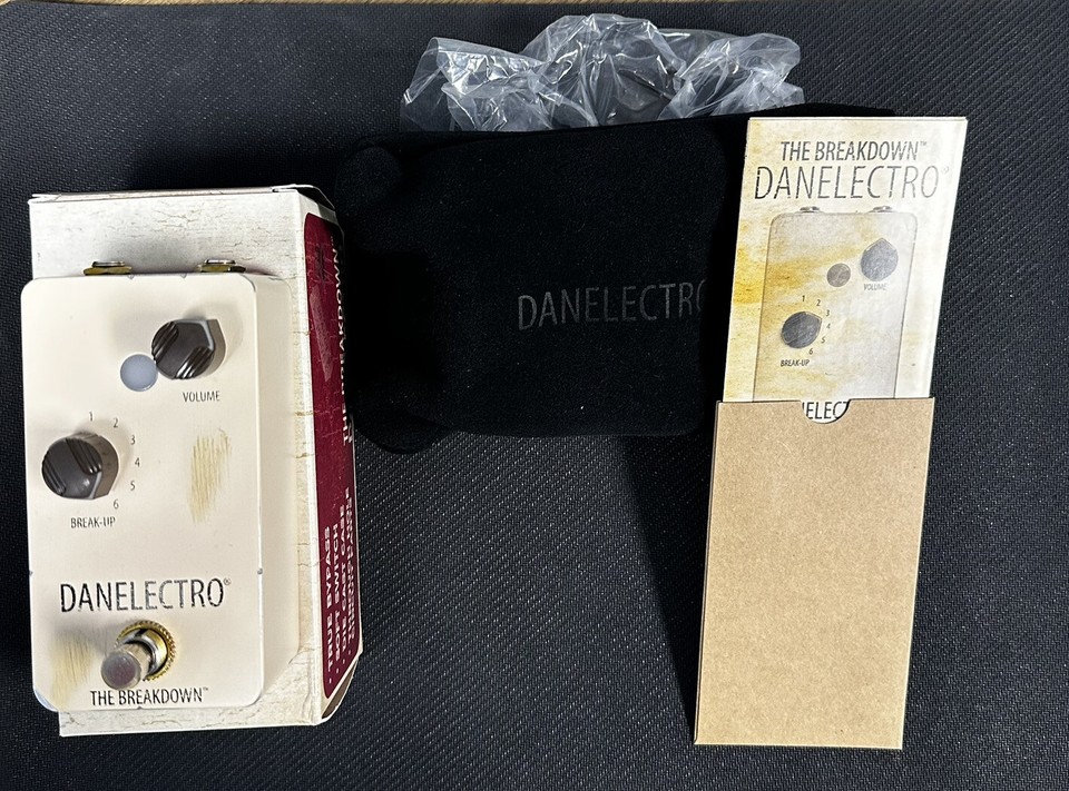Used Danelectro The Breakdown Overdrive Distortion Guitar Effects Pedal ...