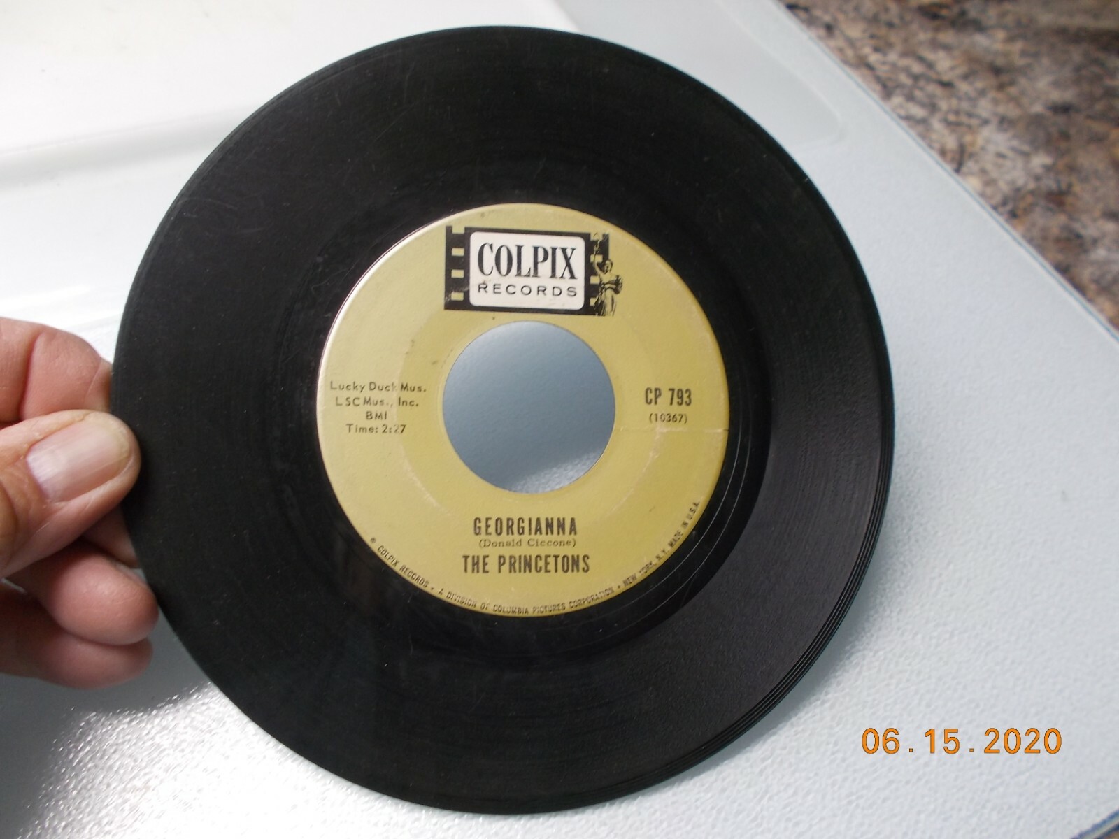 Colpix CP793 Killer Joe / Georgianna The Princetons 45 RPM Record | eBay