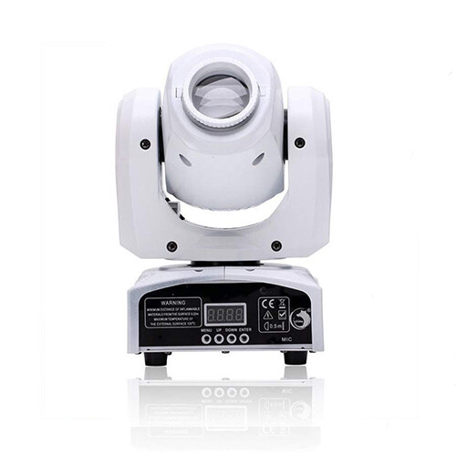 8X Beam 120W Moving Head DMX GOBO Stage Lighting DMX LED RGBW DJ Disco ...