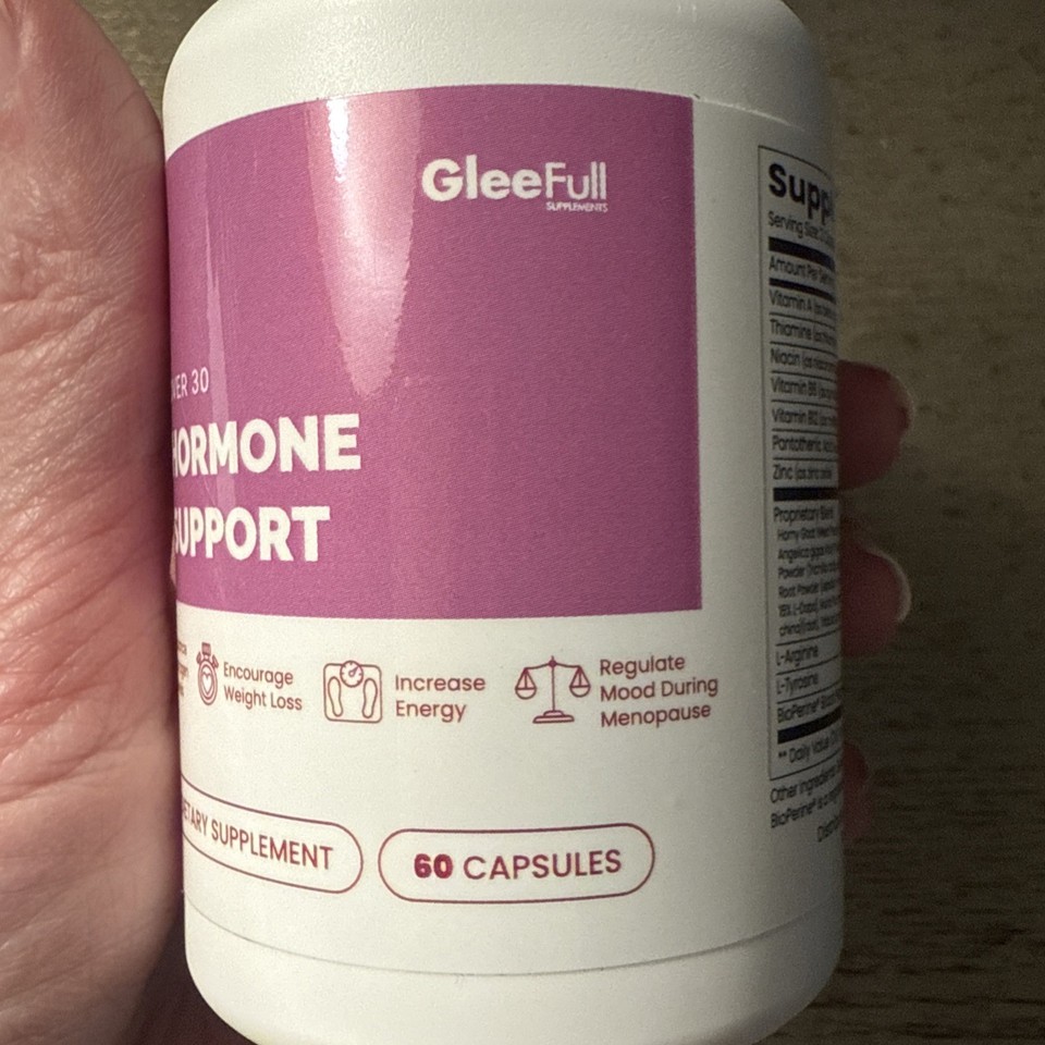 Gleeful Over 30 Hormone Support- Menopause Supplements For Women | eBay