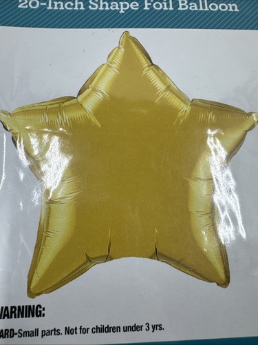 20-inch Gold Star Foil Balloon For Birthday Or Party | eBay