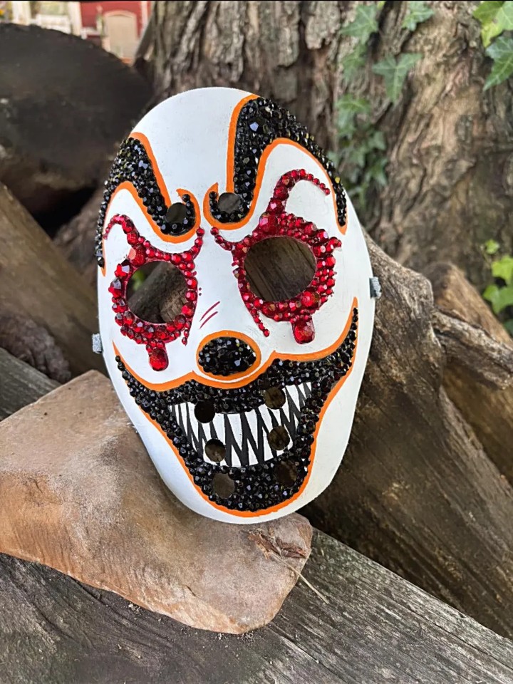 VIOLENT J DAC HOCKEY MASK custom insane clown posse icp juggalo | eBay