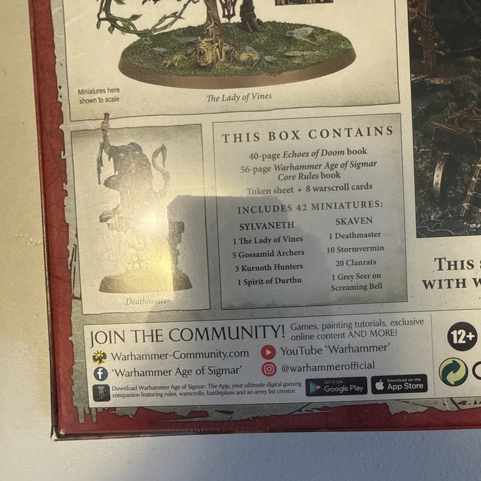 Warhammer AOS Age Of Sigmar Echoes of Doom Box Set | eBay