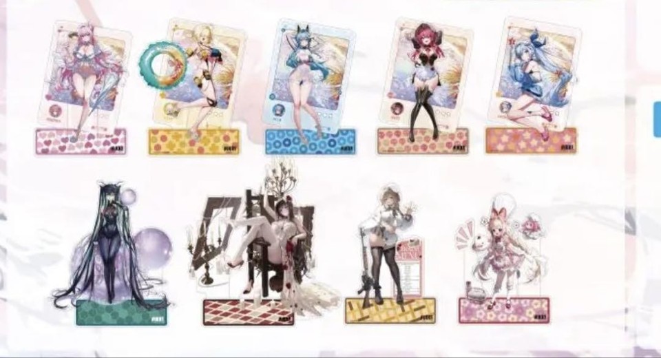 NIKKE Comiket c106 Acsta Anchor [C105 2 bonus trading cards included ...