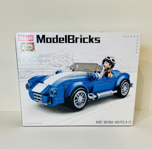 Sluban M38-B0706A Model Bricks Cobra GT40 Car (169 Pieces) Box Ford for ...