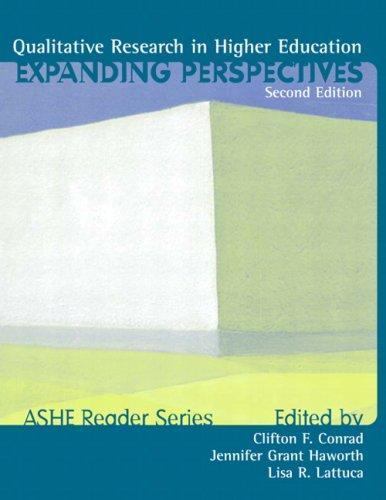 Qualitative Research in Higher Ed: Expanding Perspectives 9780536623560 | eBay