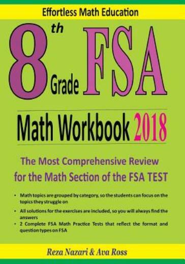 8Th Grade Fsa Math Workbook 2018: The Most Comprehensive Review For The ...