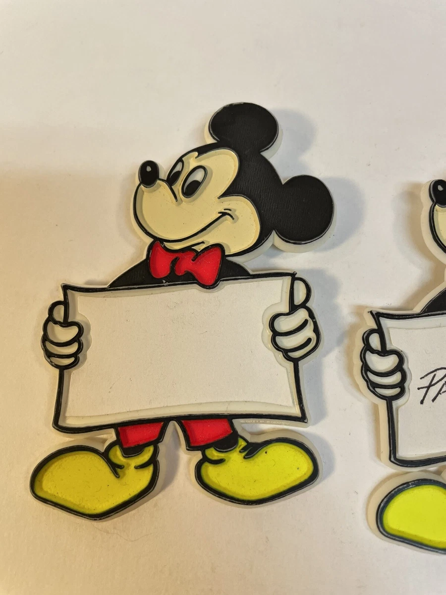 Mickey Mouse Name Tags