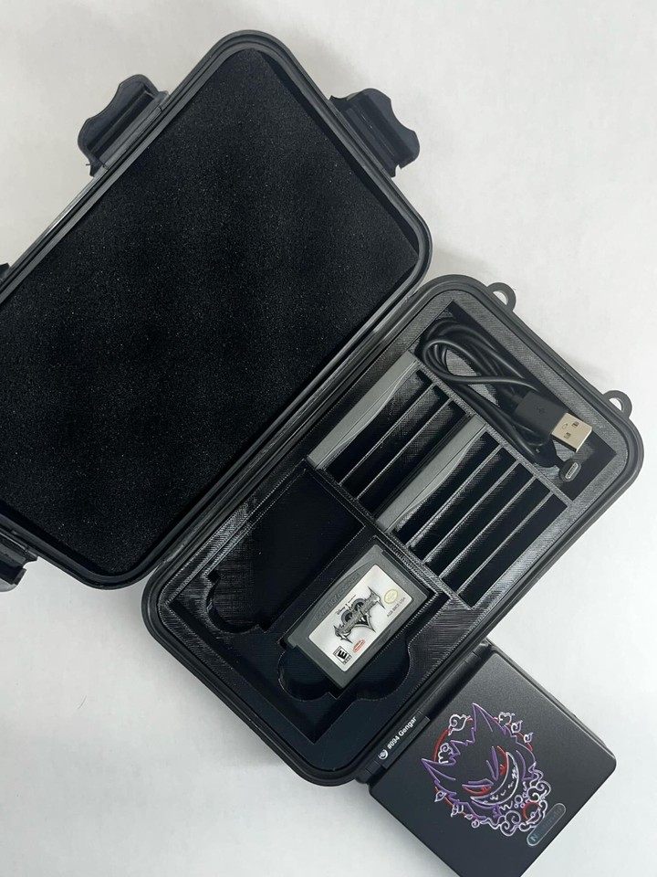 Protective Carrying Case for Gameboy Advance SP | SENAC LLC | Holds 13 ...