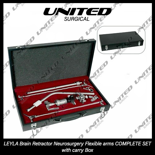Leyla Brain Retractor Neurosurgery Flexible Arms - Complete Set With ...