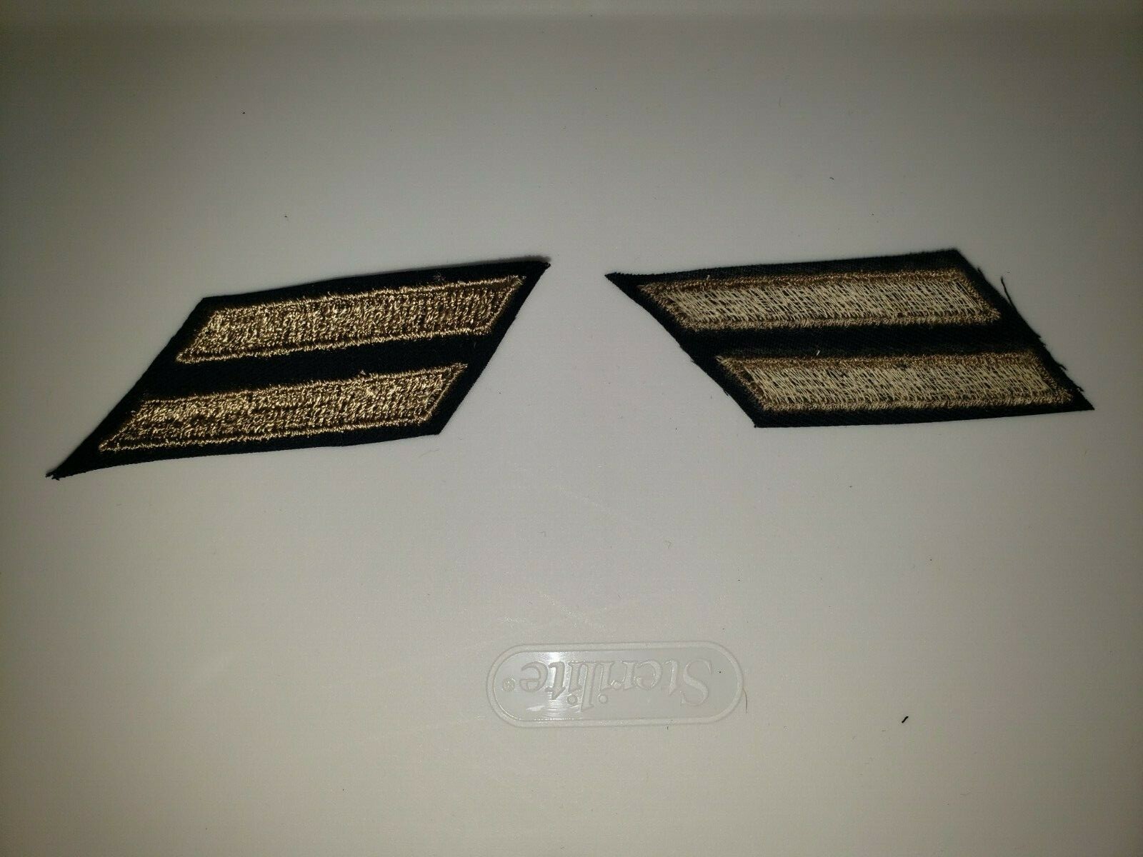 K0149s WW 2 US Army Service Stripes 2 stripes Silver Blue R1D | eBay