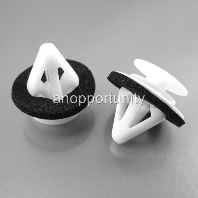 Set Of 100 Door Trim Panel Clips Retainer & Sealer For Mazda 2 3 5 6 ...