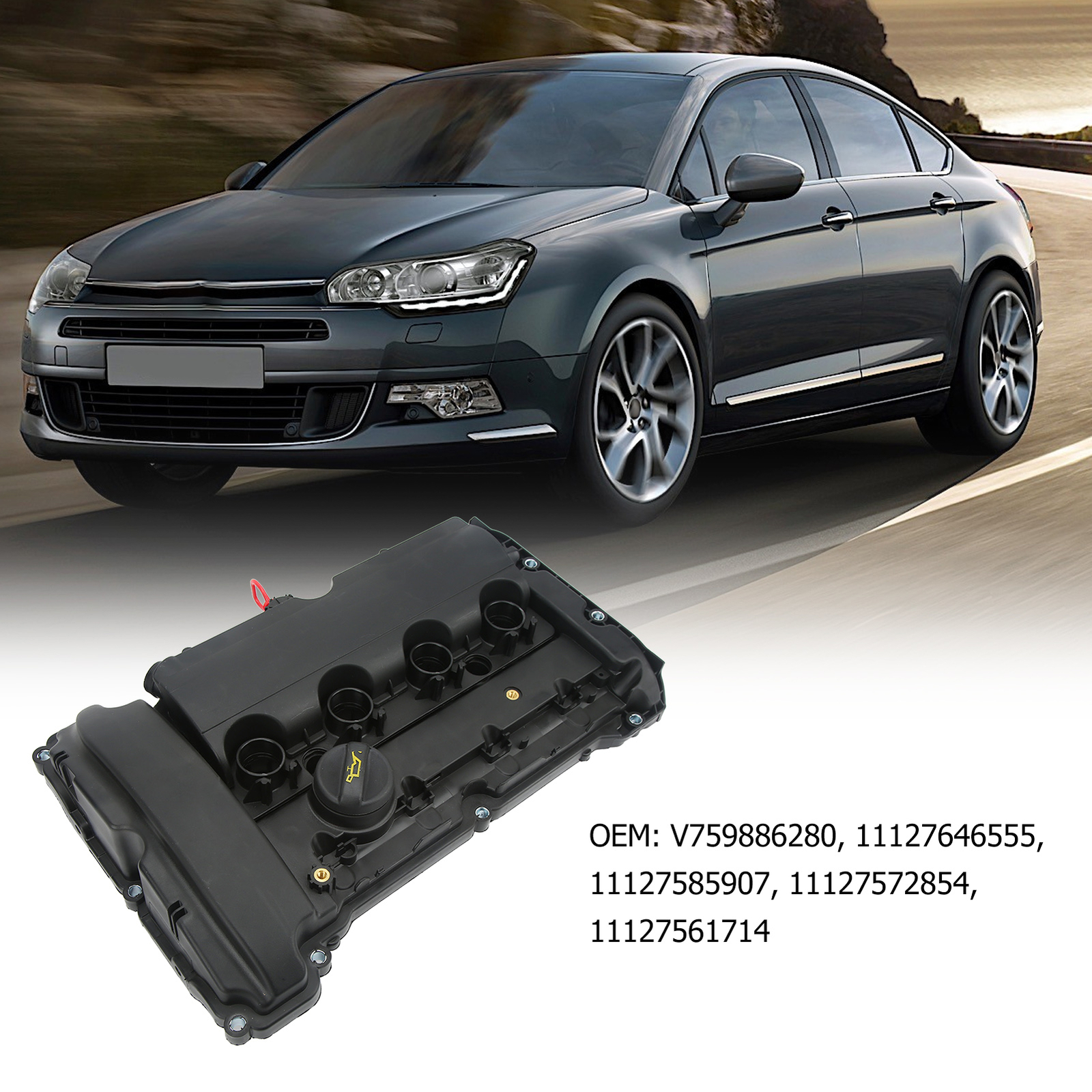 Engine Valve Cover V759886280 Car Accessories For 207 208 308 508 3008 ...