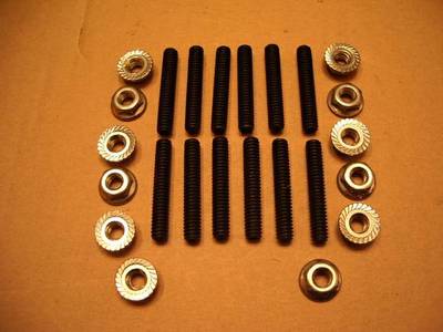 Aluminum Valve Cover Stud & Nut Kit 289-302-351W Ford | eBay