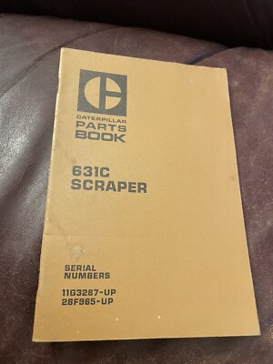 Caterpillar 631C Scraper May 1970 S/N 11G3287-UP. 28F965-UP. Form ...