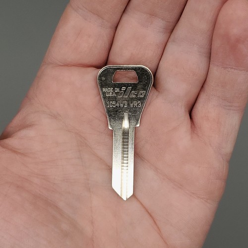 10x Ilco 1054WB / WR2 Key Blanks Weiser Falcon Adams Rite Nickel Plated ...