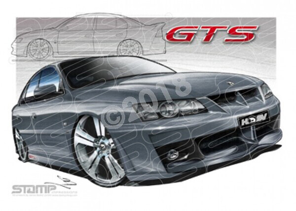 HSV Gts VY VY GTS ODYSSEY GREY A1 STRETCHED CANVAS (V083) | eBay
