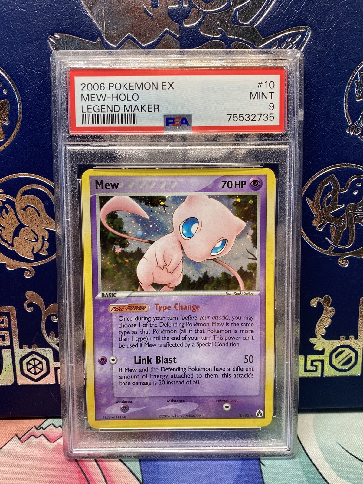 2006 Pokémon EX Legend Maker #10 Mew Holo PSA 9 Mint | eBay
