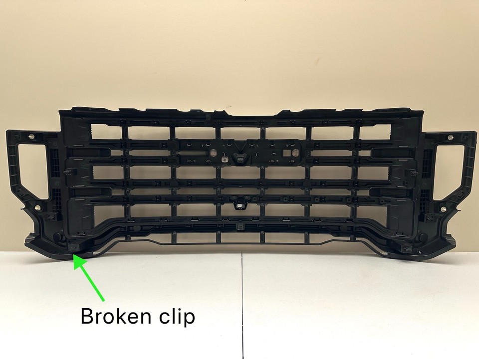 OEM 2020-2023 GMC Sierra 2500 3500 Front Upper Grill W/Emblem W/Camera ...