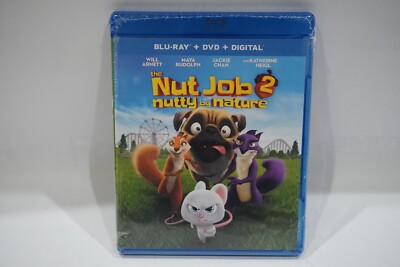 The Nut Job 2: Nutty By Nature Blu-Ray + DVD + Digital BRAND NEW SHIPS ...