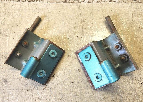 Jeep Wrangler 76-95 Lower Door Hinges Pin Backing Plate Mount Bolts YJ FREESHIP | eBay