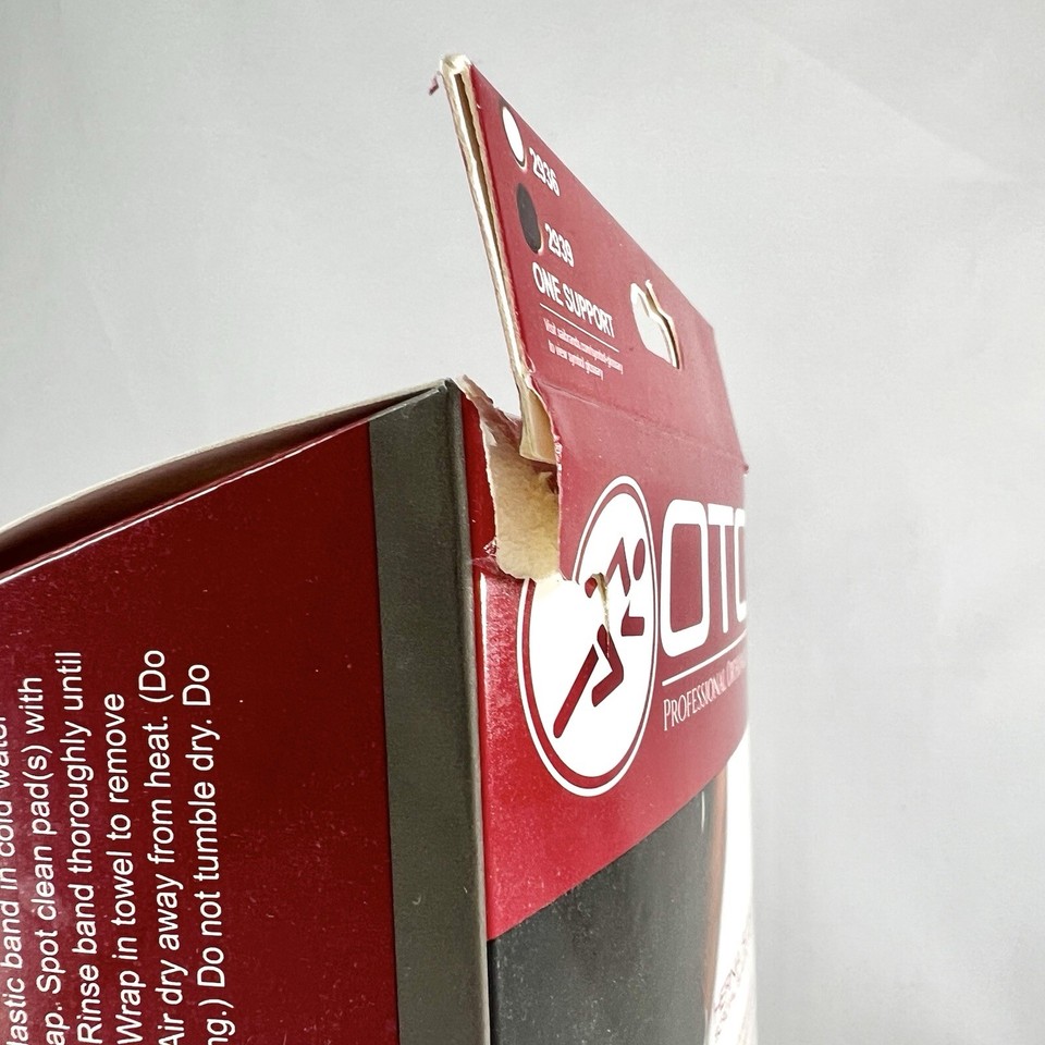 OTC HERNIA SUPPORT SCROTAL TRUSS Double Sided LARGE Gray (2939-L) Torn ...