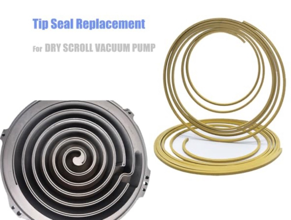 Anest Iwata/ powerex air compressor / scroll pump Tip seal kit SL-165E ...