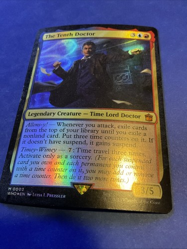 Foil The Tenth Doctor [Universes Beyond: Doctor Who] MTG | eBay