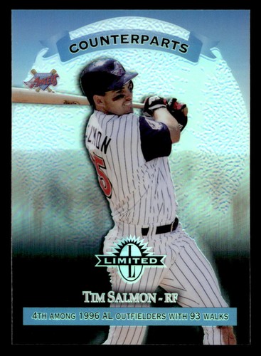 1997 Donruss Limited - Counterparts Manny Ramirez, Tim Salmon #142 ...