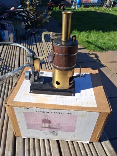 UNIT STEAM ENGINES VERTICAL STEAM PLANT FOR MODEL RC LIVE STEAM BOAT ...