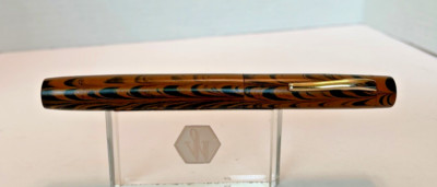 Ranga Red Ripple Fountain Pen | eBay