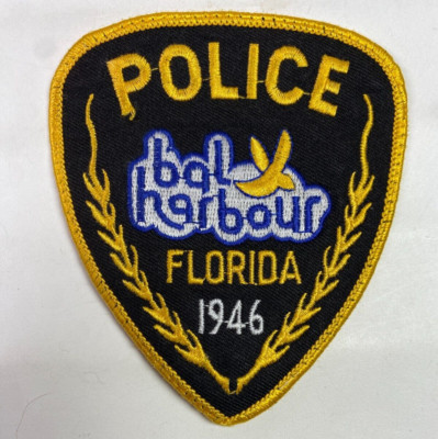 Bal Harbour Police Florida FL Patch K11 | eBay
