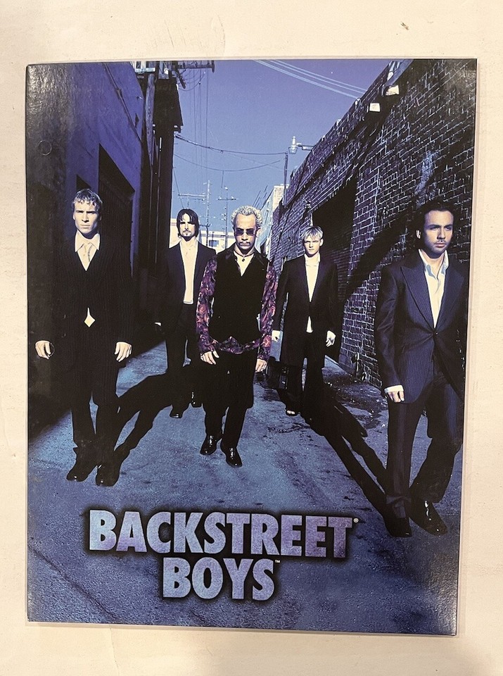 Backstreet Boys 2001 New Old Stock Folder BSB School Supply | eBay