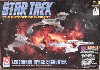 Vintage STAR TREK Legendary Encounters Model Kit-AMT ERTL (STMO-8254 ...