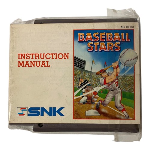 Baseball Stars for Nintendo NES — Cartridge, Manual — 1989 SNK | eBay