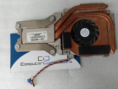 HP Compaq EVO N800C Fan & Heatsink Assembly 322499-001 | eBay