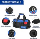 WORKPRO Tool Bag 18-inch, Large Heavy Duty Tool Bag Organiser, Multi ...