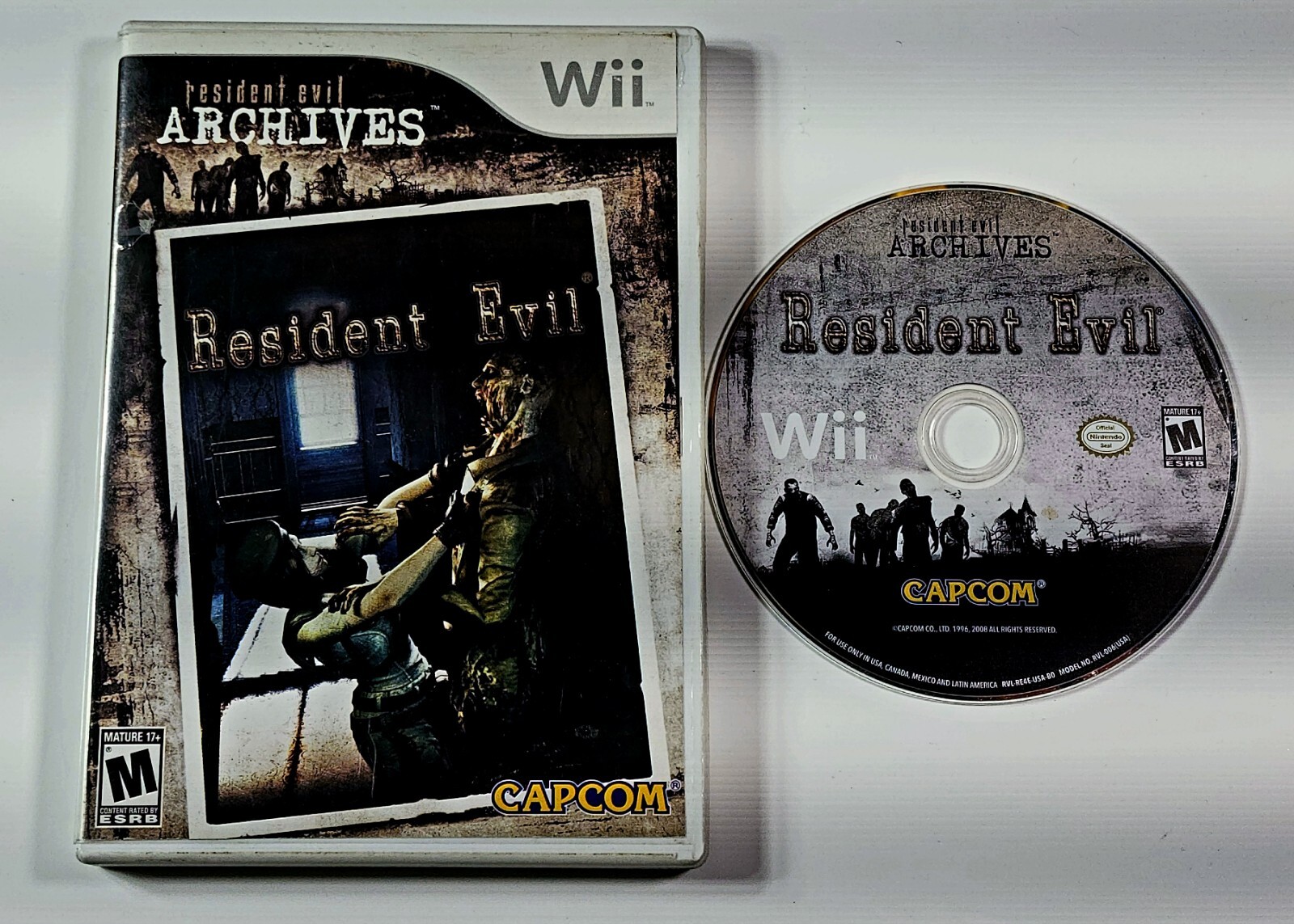 Resident Evil Archives: Resident Evil (Nintendo Wii, 2009) Used ...
