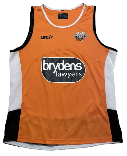 Wests Tigers Training Singlet. Size 2XL. NRL Rugby League | eBay Australia