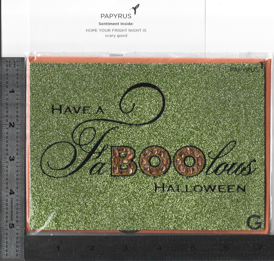 (4) 1 single PAPYRUS & Hallmark embellished FALL Card | eBay