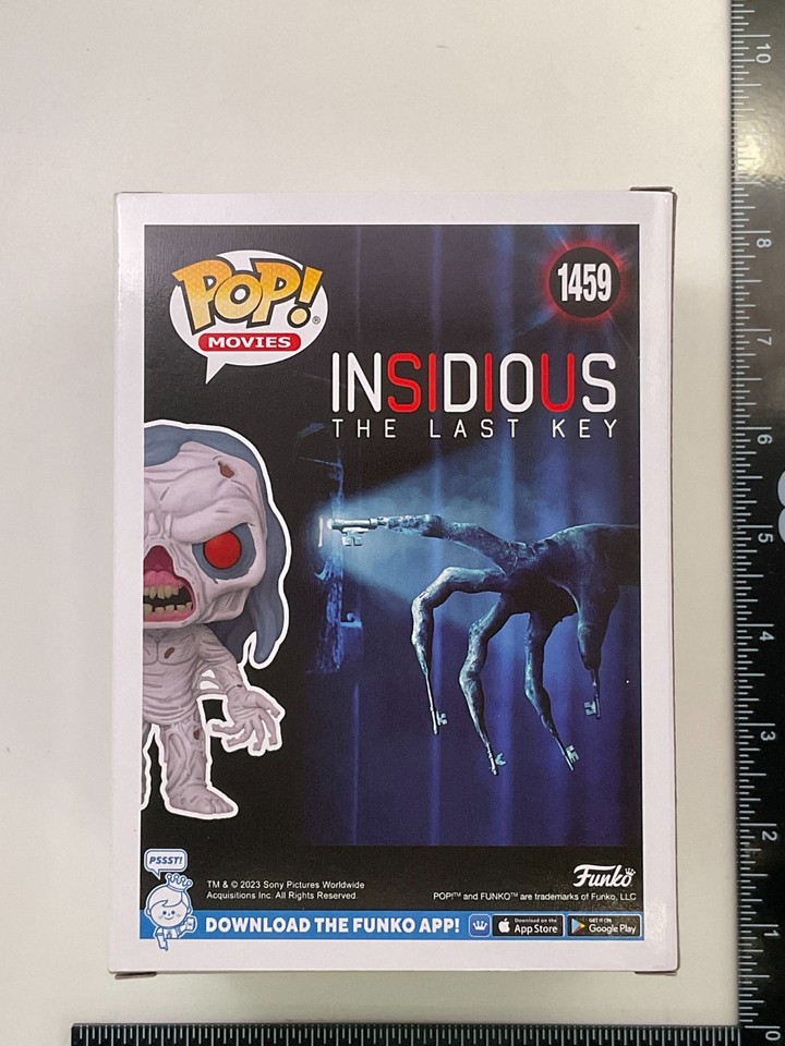 Funko Pop! Insidious: Key Demon #1459 NYCC 2023 Official Con Sticker ...
