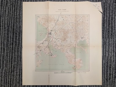 Nan Shan 1909 Russo-Japanese War Map | UK Ordnance Survey Official ...