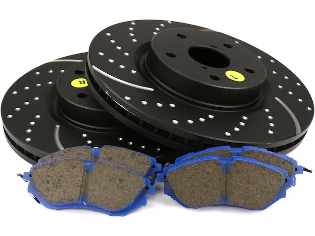 Front Brake Pad and Rotor Kit EBC 25FXZG42 for Cadillac XLR 2004 | eBay