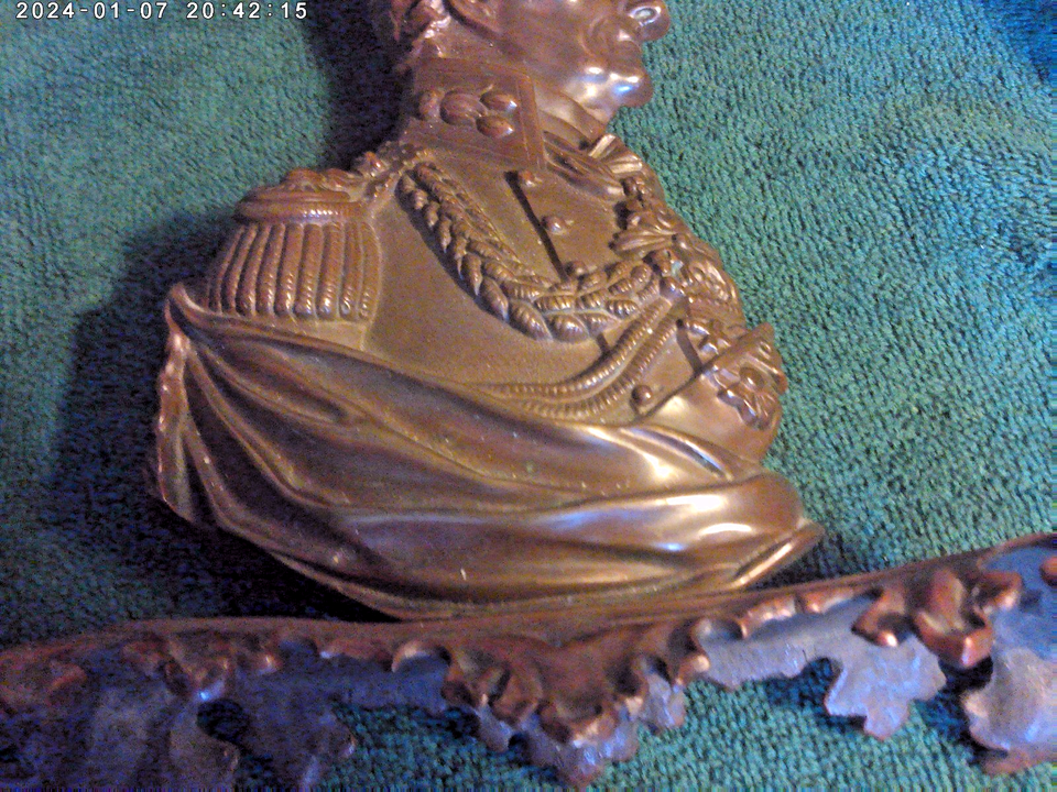 DUKE OF WELLINGTON CAST DOOR STOP FOUNDRY MOULD CASTING RARE | eBay UK