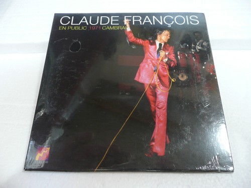 CD CLAUDE FRANCOIS EN PUBLIC CAMBRAI 1971 CD FACON VINYLE REPLICA ...