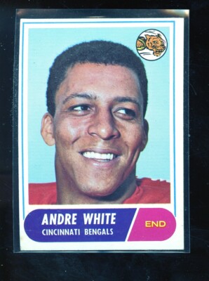 1967 TOPPS #148 ANDRE WHITE BENGALS A04172 | eBay