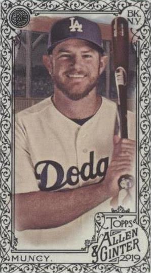 2019 Topps Allen & Ginter - Max Muncy #143 Mini Black for sale online ...