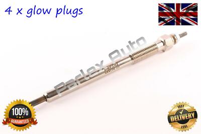 4x Diesel Heater Glow Plugs For Mitsubishi L200 Pajero Shogun 3.2 ...